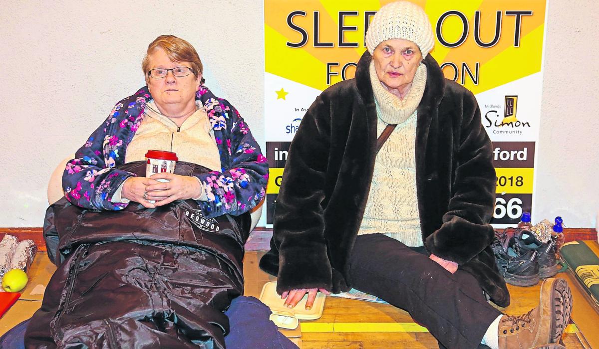 Longford rallies together to Sleep Out for Simon - Longford Live
