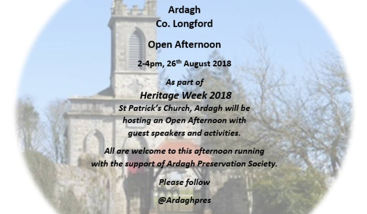 Open Afternoon at St Patrick’s Church, Ardagh as part of National ...