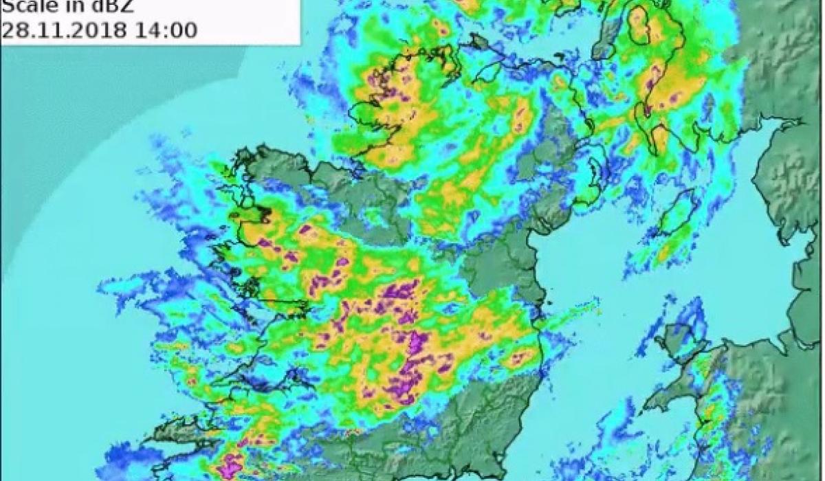 Met Éireann extends Storm Diana weather warning - Longford Live