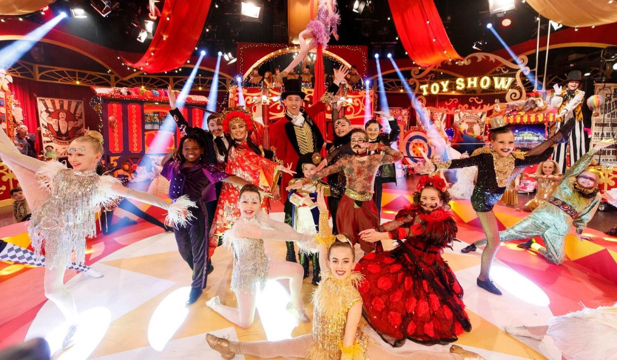 One for everyone in the audience....Late Late Toy Show audience ...