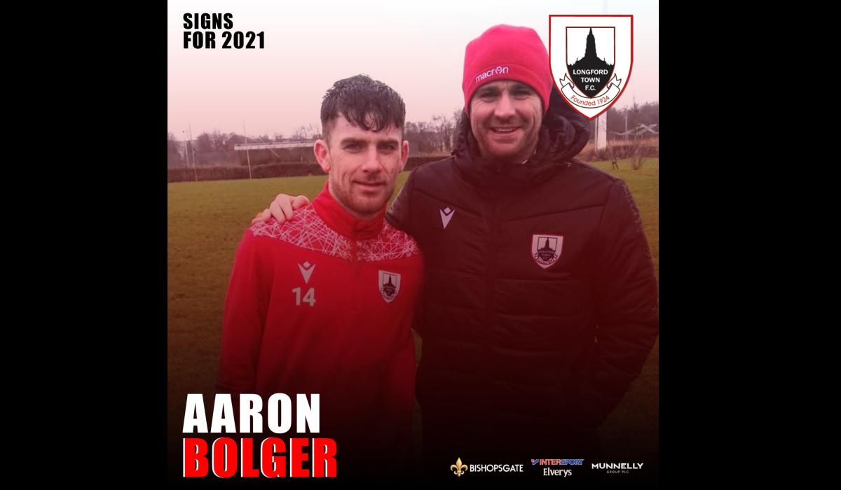 Longford Town FC announces loan signing of Aaron Bolger from Cardiff ...