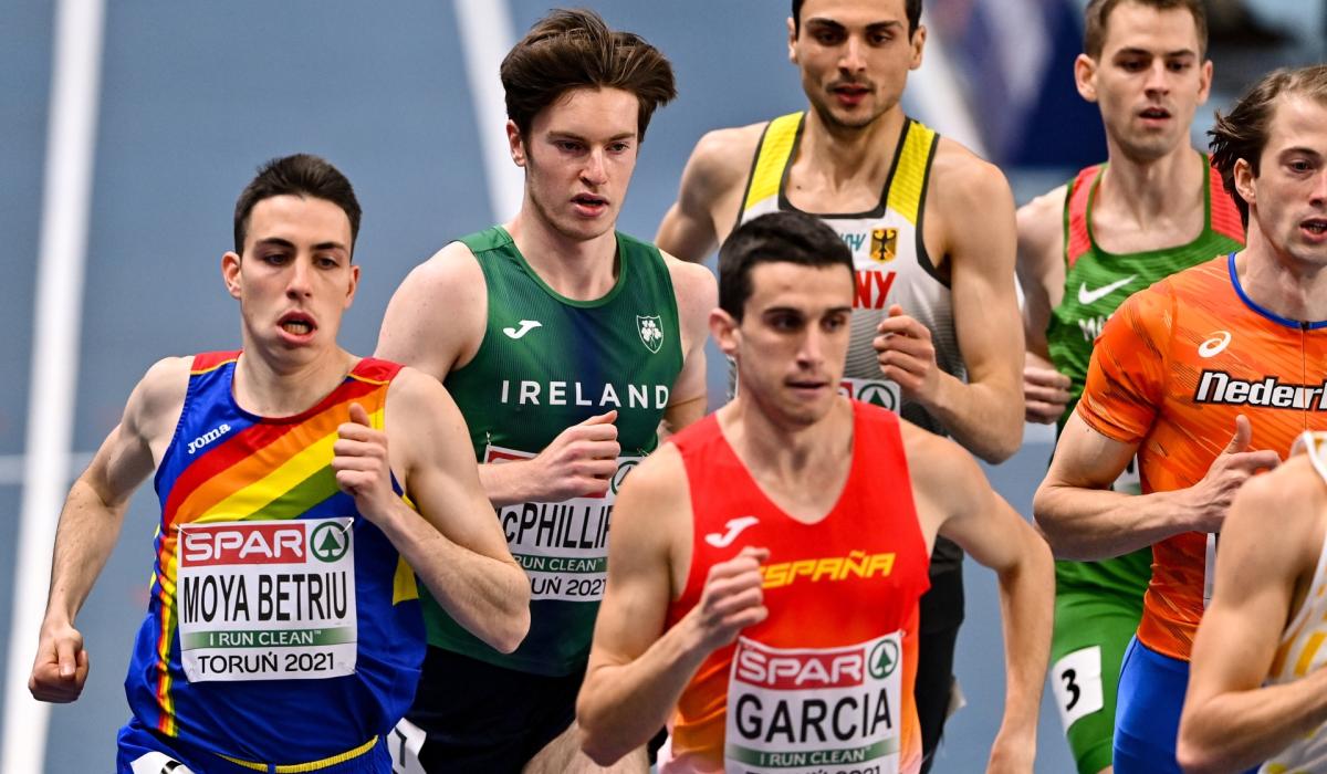 Longford’s Cian McPhillips up against three of Europe's top ten 800 ...