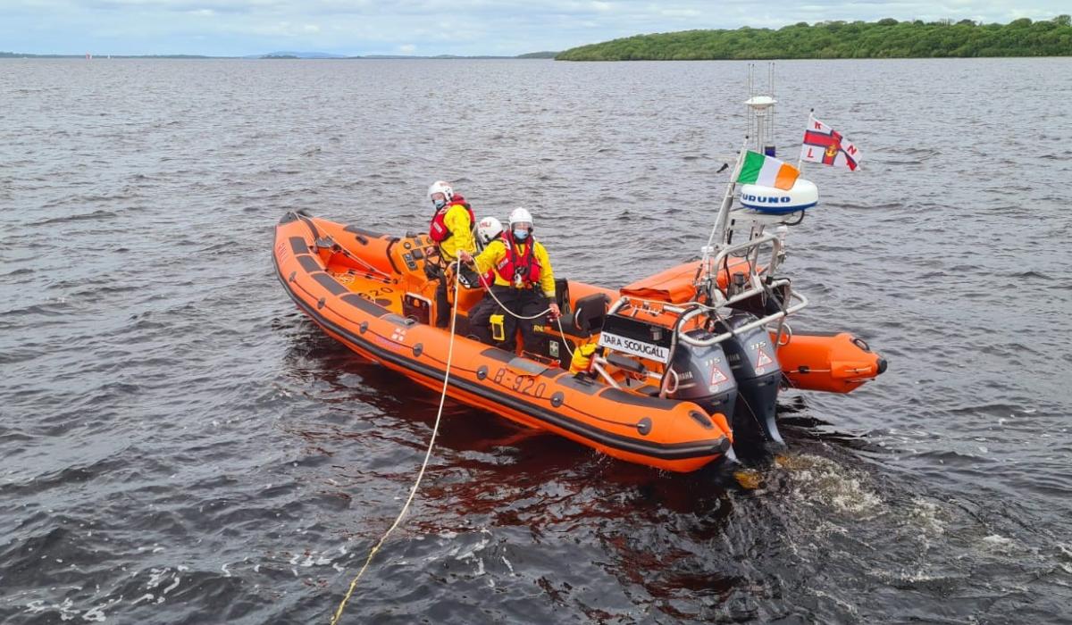 Lough Ree RNLI rescue seven people on board stranded boats over holiday ...