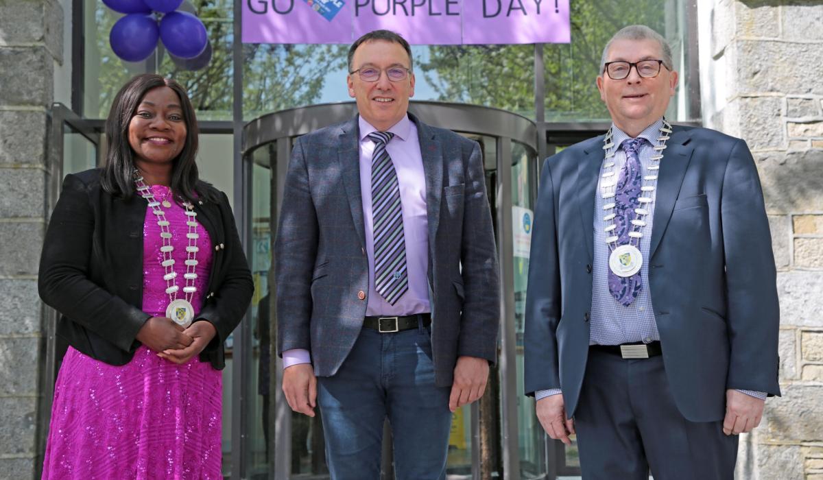 PICTURES | Go Purple Day: Longford Gardaí show support for Domestic ...
