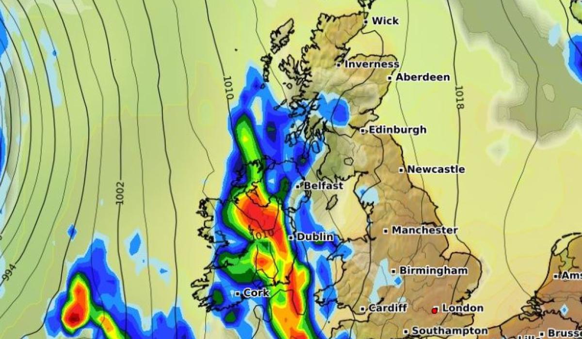 Big change coming in the weather this week according to Met Éireann ...