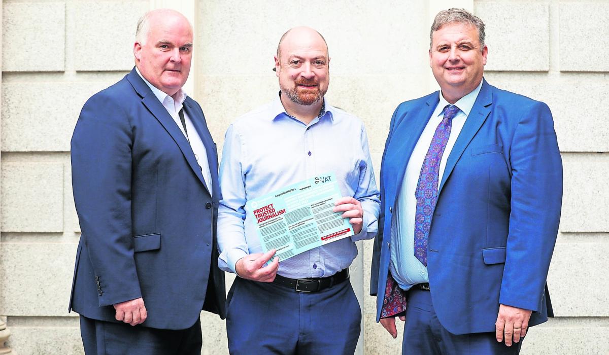 Longford TD attends briefing on campaign to end VAT on newspapers ...