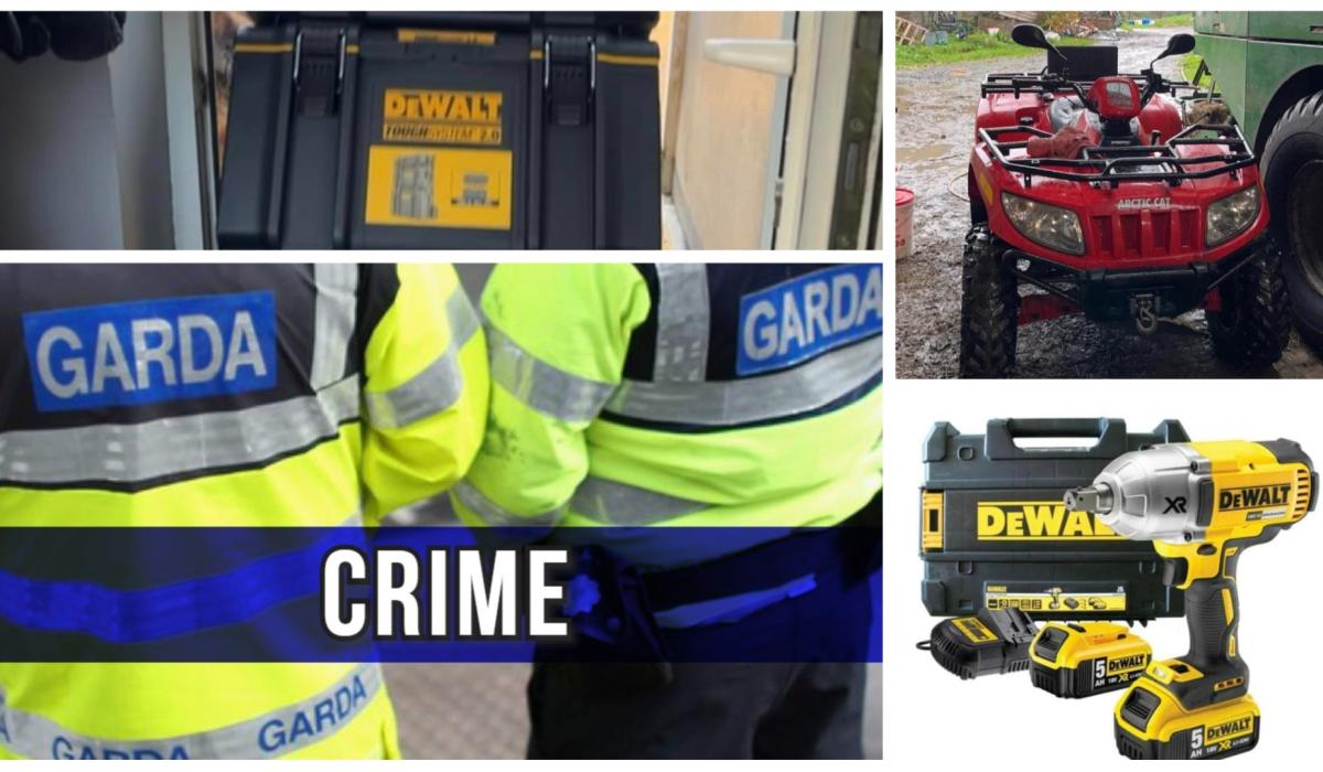 Longford farm family offer reward as quad and tools stolen by thieves ...