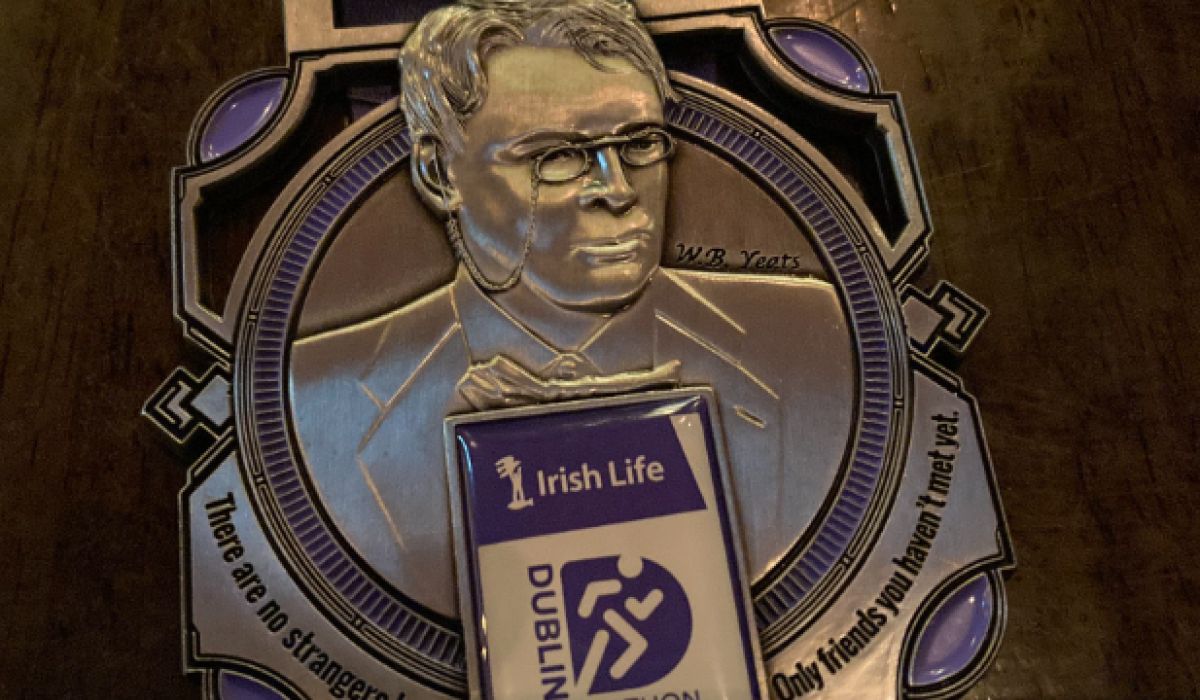 A Noble honour - Dublin marathon runners receive medal with typo at ...