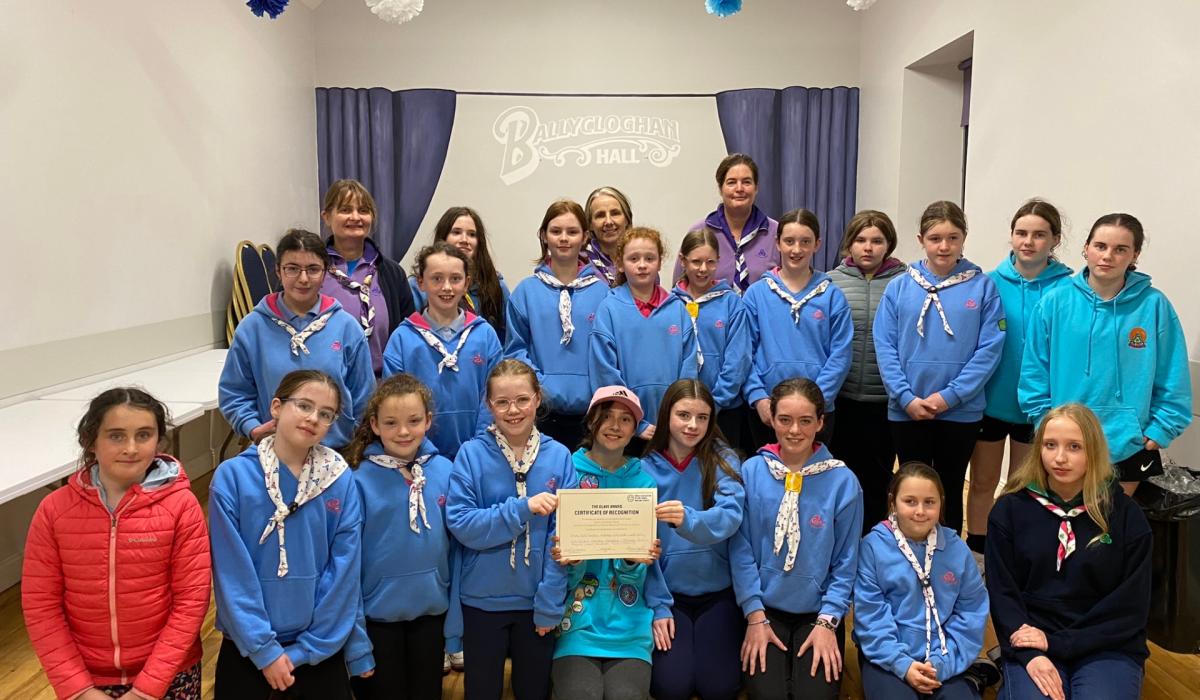 Ardagh & Viking Girl Guides win International Recognition Award ...