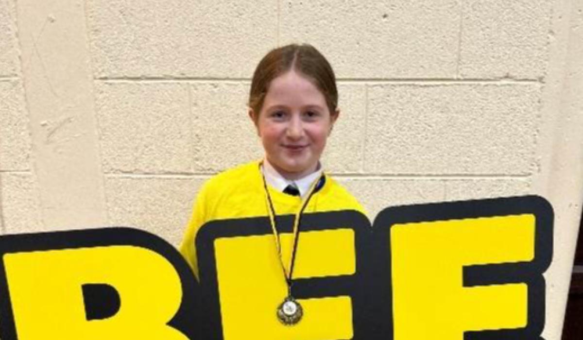 Newtownforbes pupil Rachel McHugh is crowned Longford spelling champion - Longford Live