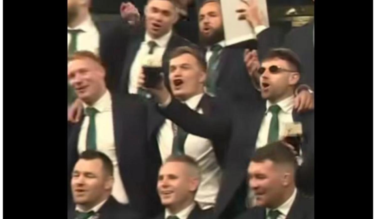 WATCH: Irish Rugby team revel in victory with impromptu post-match sing ...