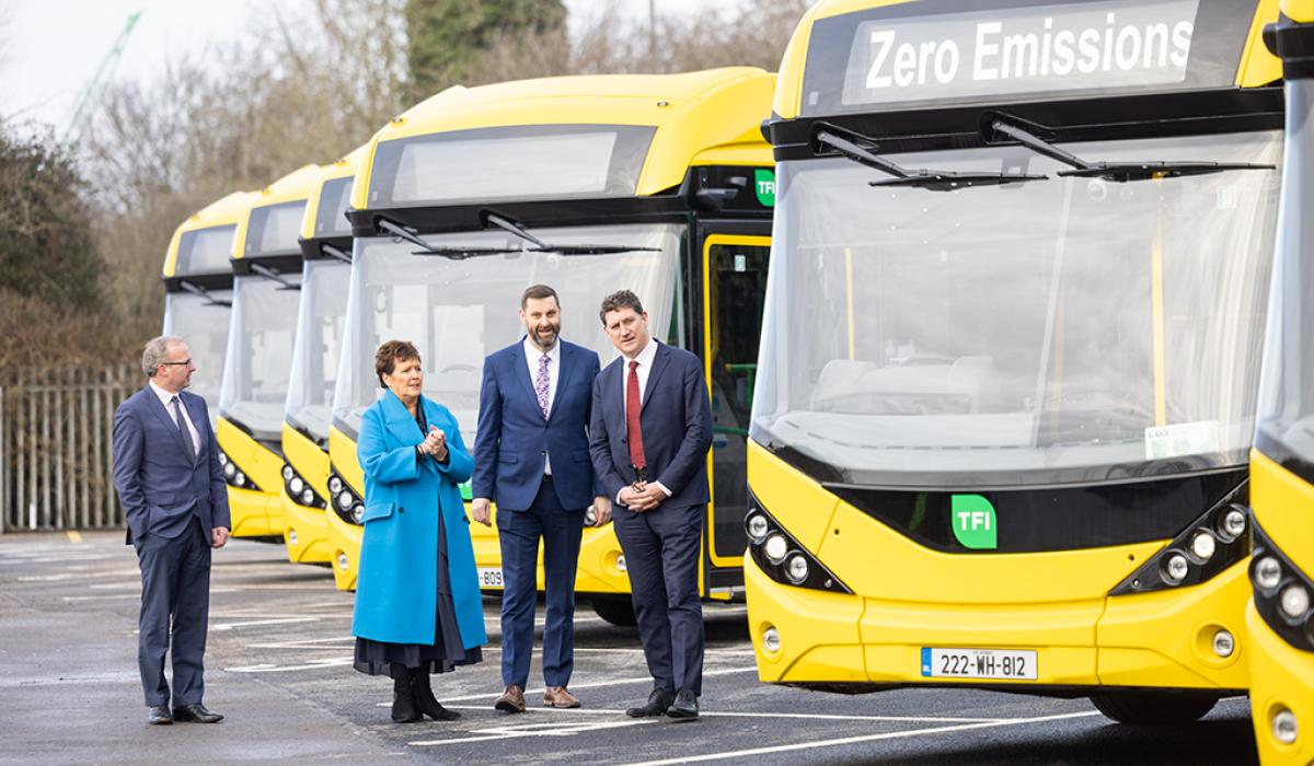 Fully-electric bus fleet launched in latest Irish city - Longford Live