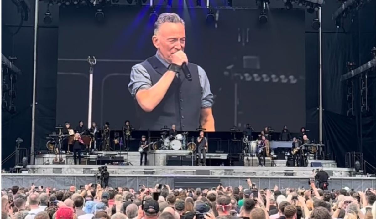WATCH: Bruce Springsteen pays emotional tribute to Shane MacGowan at ...