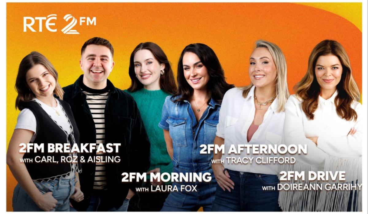 RTÉ 2FM announces major shake-up to daytime radio hosts from next week - Longford Live