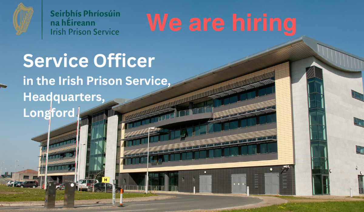 JOB ALERT: The Irish Prison Service is recruiting for a Service Officer ...