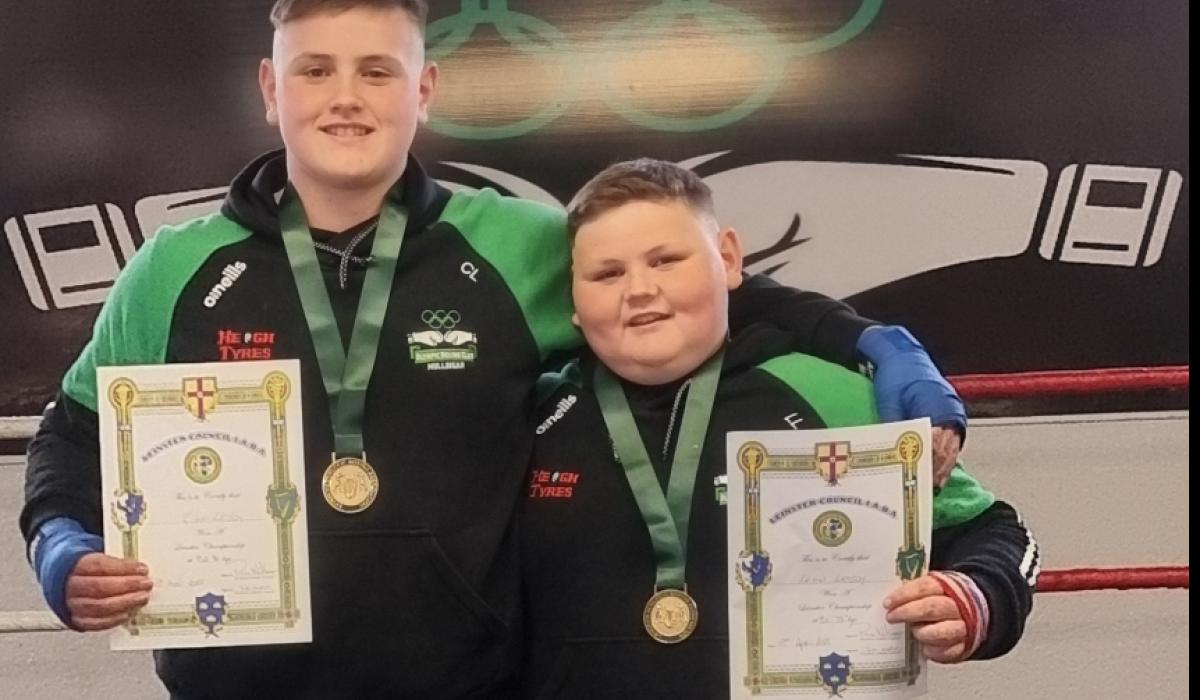 Longford’s Leddy brothers crowned Leinster boxing champions - Longford Live