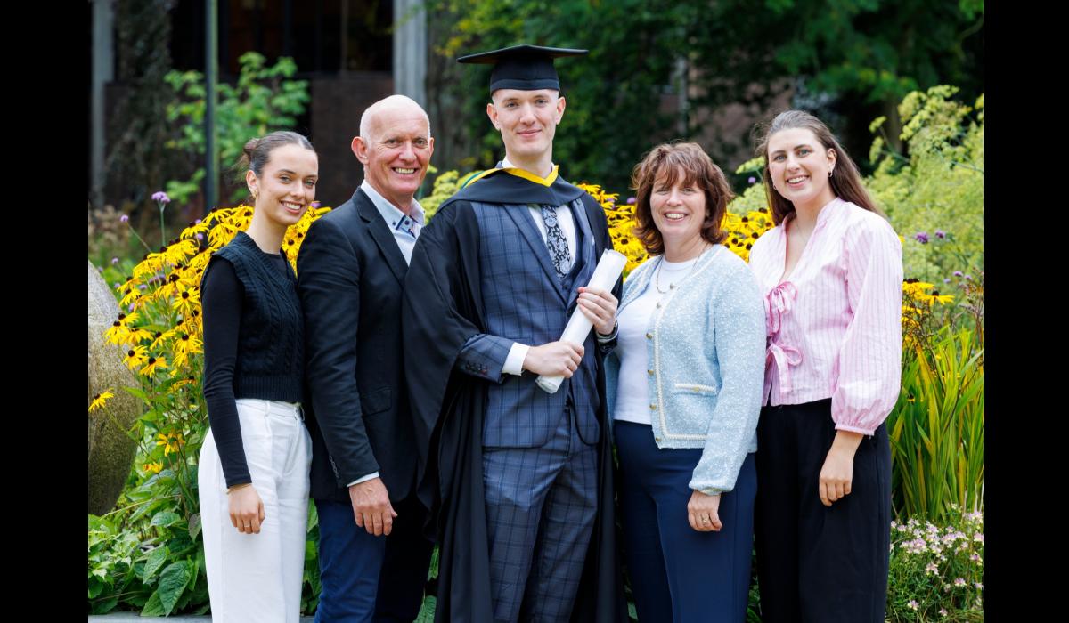 Congratulations | Longford man celebrates graduation from University of ...