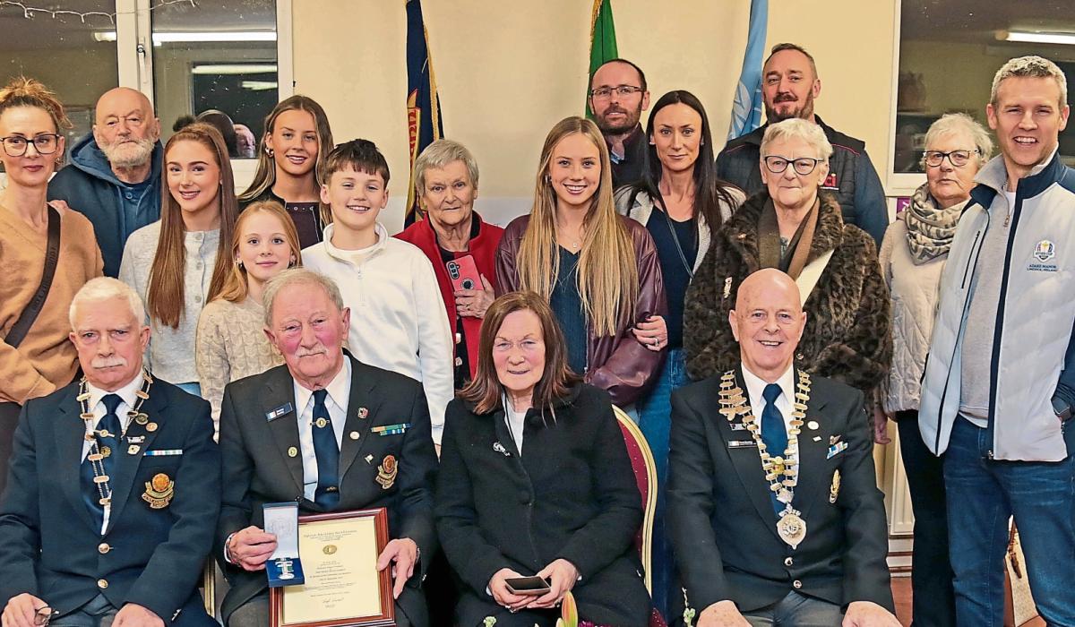 Longford holds special presentation for one of Peter Keenan Branch ...