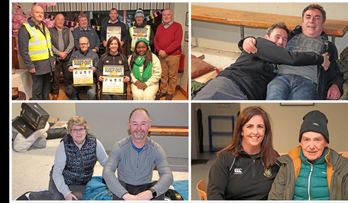 PICTURES | Midlands Simon 'Sleep Out' in Longford rugby club branded ...