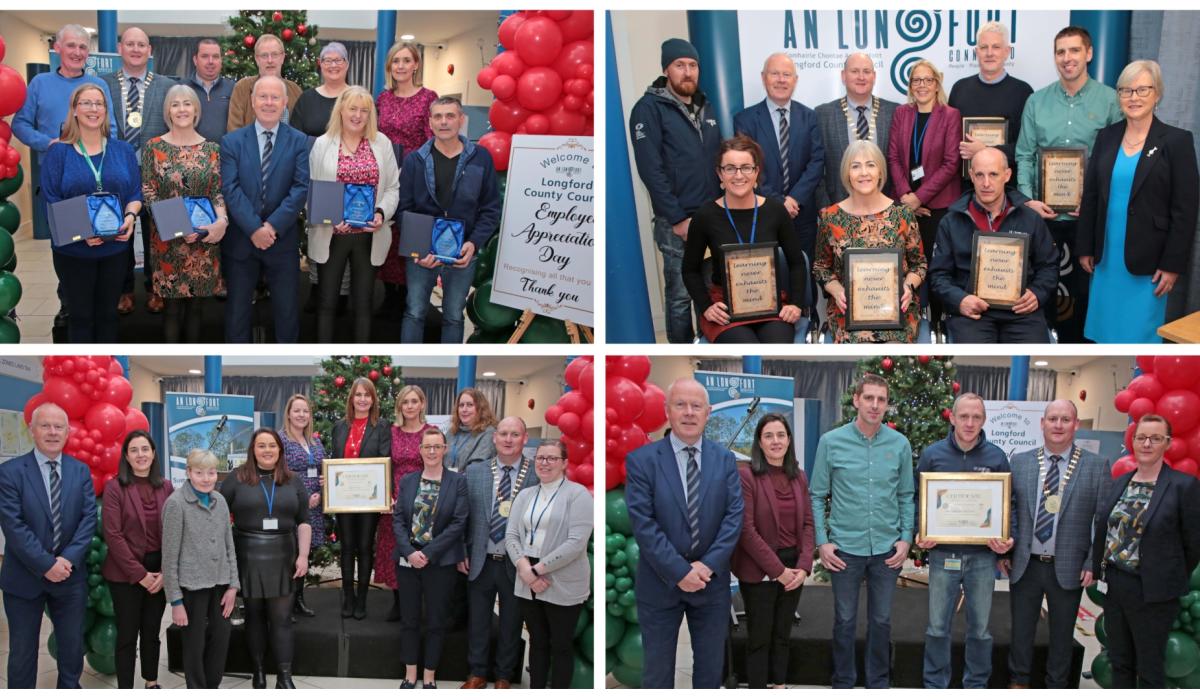 PICTURES | Longford County Council employees recognised for service and ...