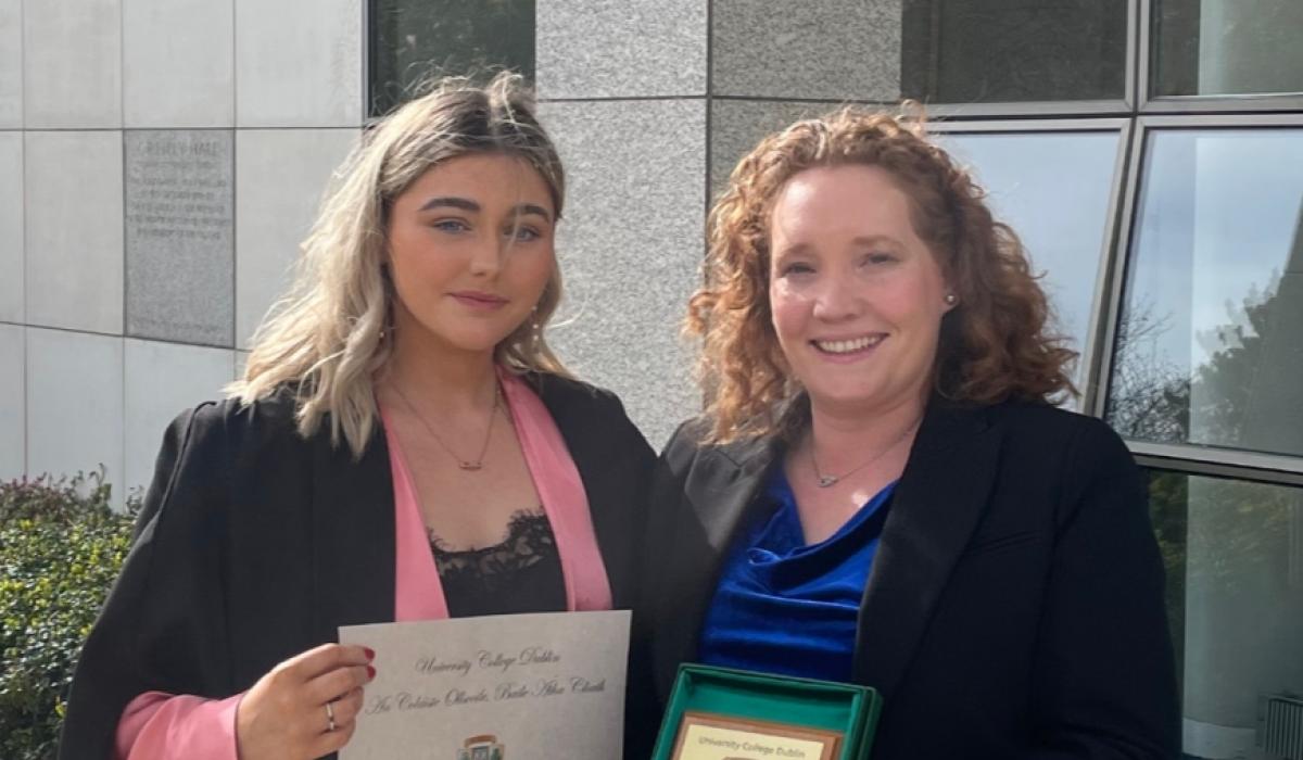 Longford student receives UCD Entrance Scholarship Award - Longford Live