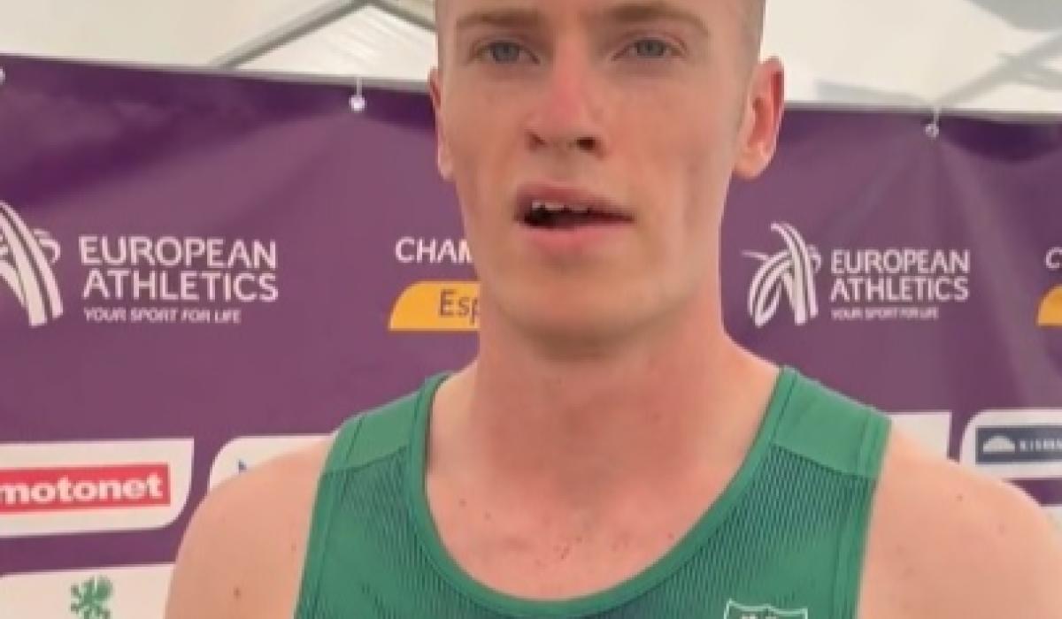 Longford’s Cian McPhillips seventh in the 800m final at the European U ...