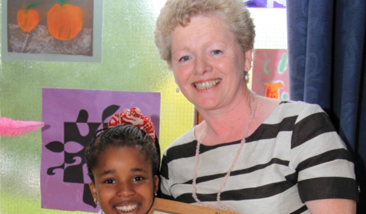 St Joseph’s NS says farewell to Mrs Farrell - Longford Live