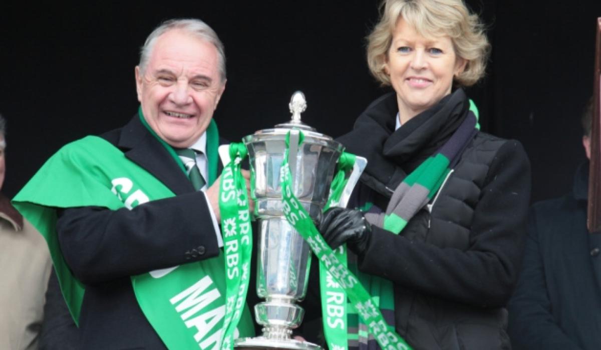 IRFU President brings RBS Six Nations trophy to Longford - Longford Live