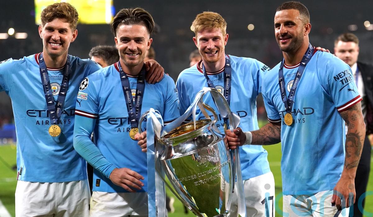 Man City treble winners arrive at England camp – Wednesday’s sporting ...