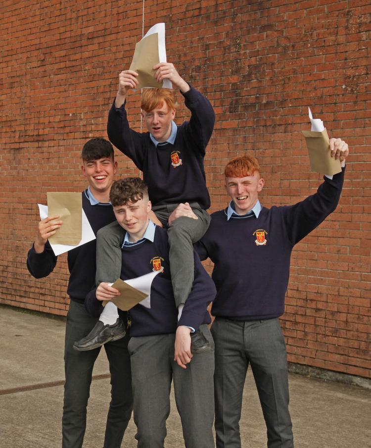 GALLERY| Delight for Longford students collecting junior cert results ...