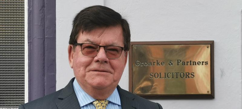 Hearty congratulations offered to local solicitor, Patrick Groarke ...