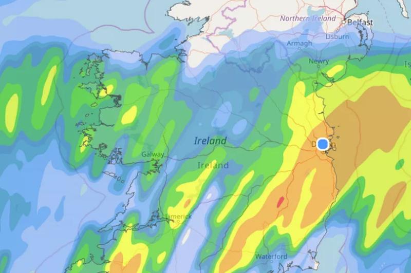 'Intense' heavy showers predicted - Storm Gerrit - Longford Live