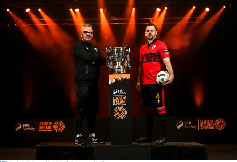 Centenary celebrating Longford Town FC getting ready for the start of ...