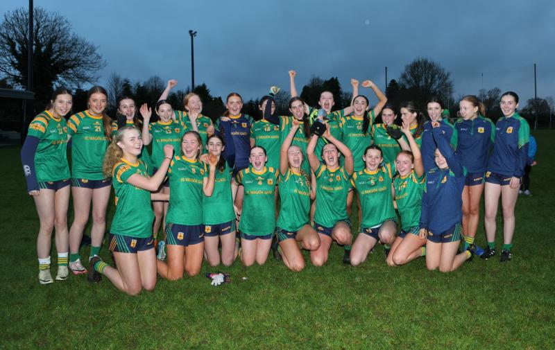 Ardagh U-18 girls hold out to win the Longford Minor ‘A football title ...