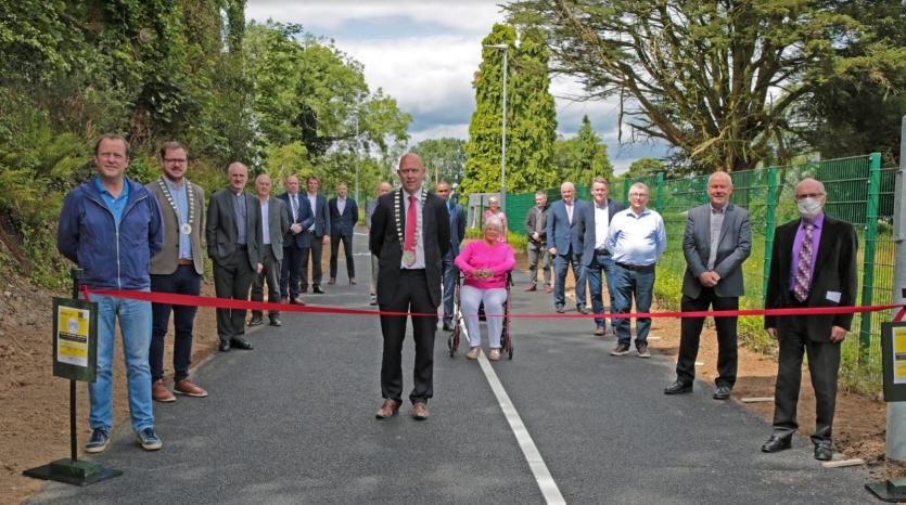 New, safe cycle and walkway opened in Edgeworthstown - Photo 1 of 4 ...
