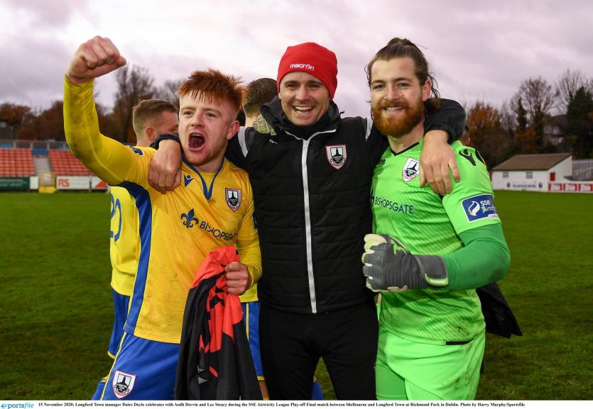 GALLERY | Longford Town players and Section O savour sweet victory ...
