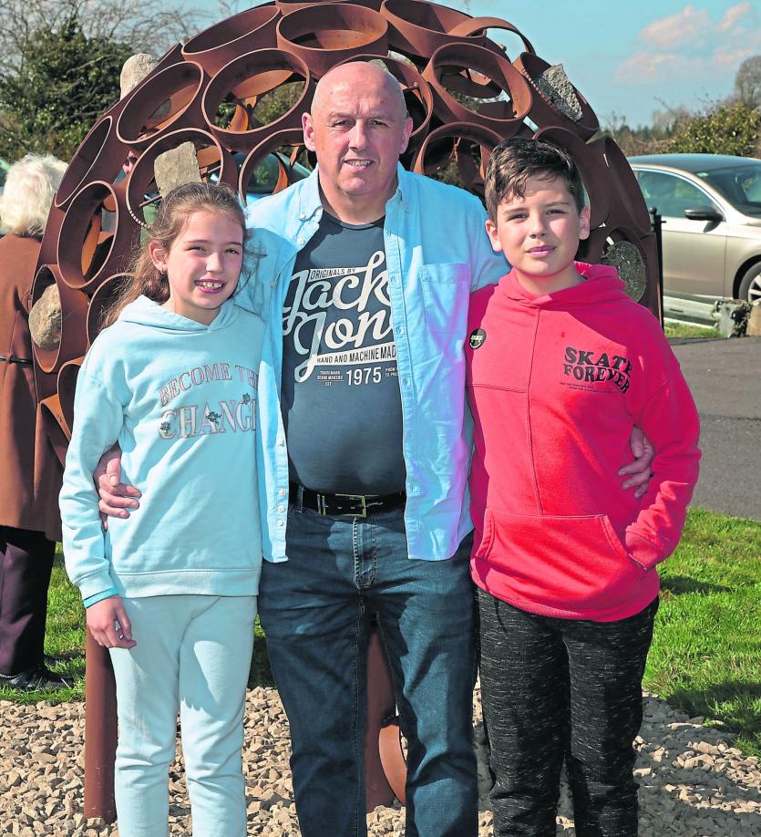 PICTURES | Unveiling of 'Circle of Courage' sculpture in Clonfin ...
